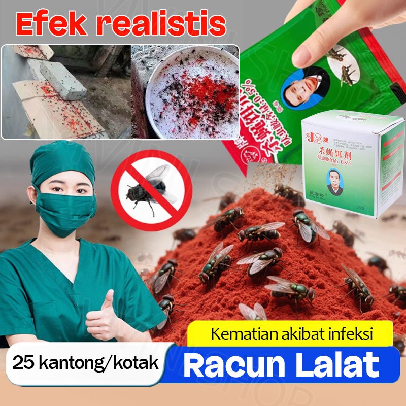 Jual Racun Lalat Obat Pembasmi Lalat Zhang Pei Zhen Anti Lalat Dan ...