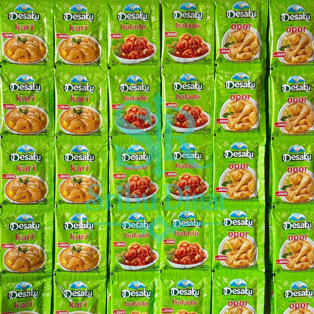 Jual 5 PCS / ALL DESAKU BUMBU INSTAN / DESAKU BALADO / DESAKU KARI ...