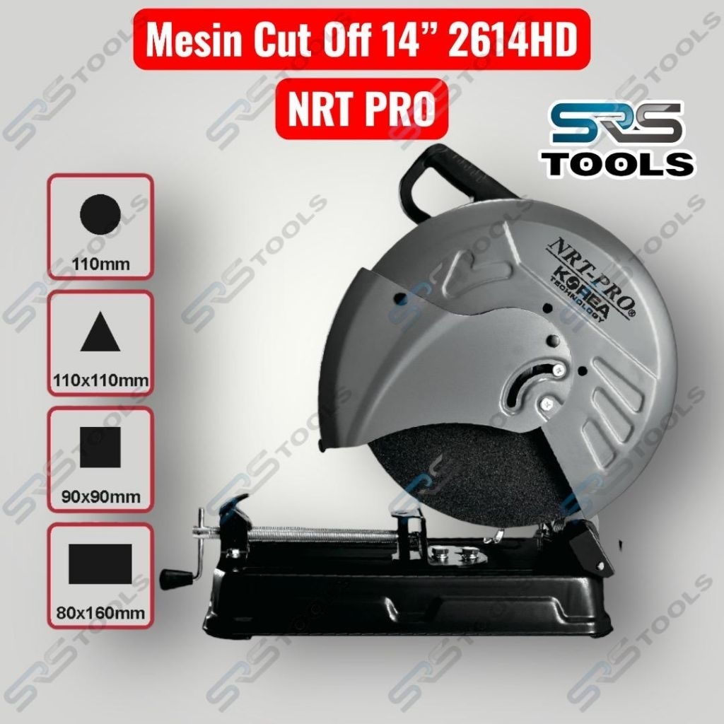 Jual NRT PRO 2614 HD Mesin Gerinda Duduk Listrik Potong Besi 14" 2000W ...