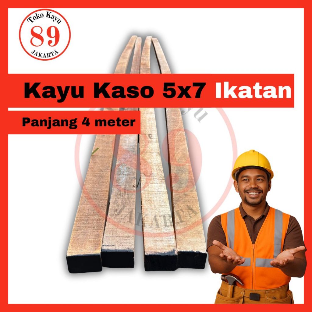 Jual Kayu Kaso 5x7 Ikatan Murah / Kaso 5x7 Proyek - panjang 4 meter ...