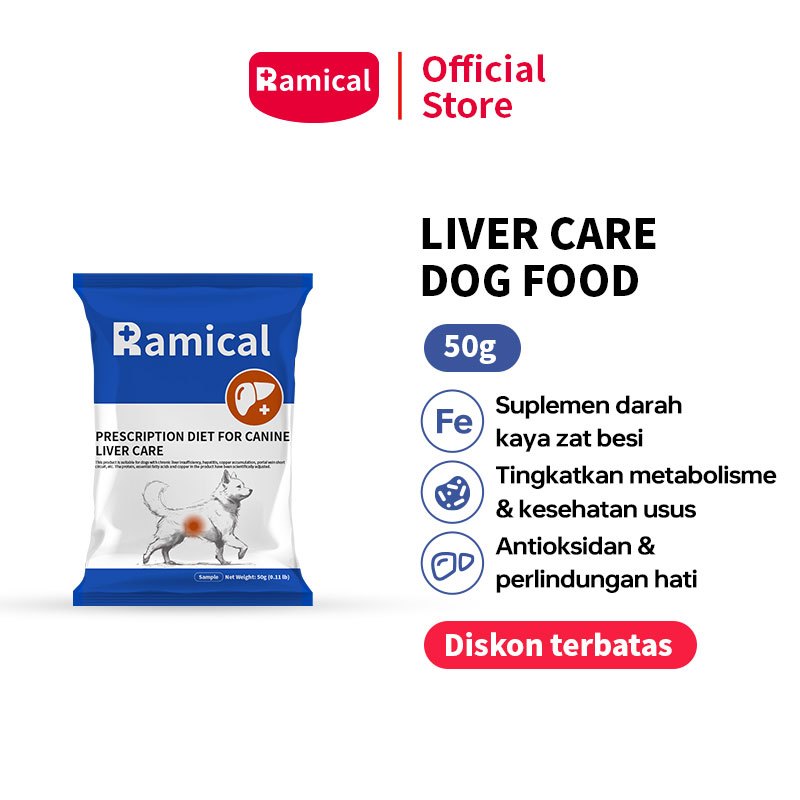 Jual Ramical Liver Care Dog Food 50gr / Hepatic Care / Makanan Anjing ...