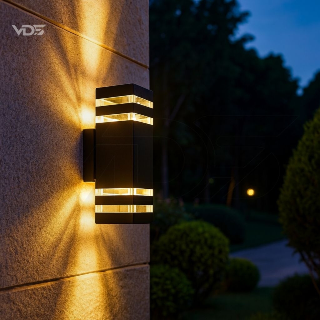 Jual Lampu Dinding LED modern / Lampu Model Pillar 2 Arah / Lampu Hias ...