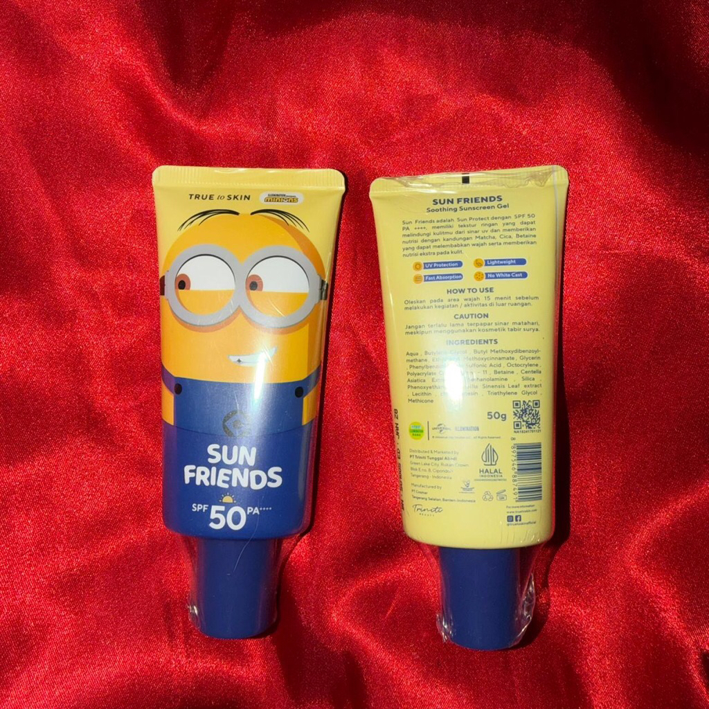 Jual [ MINIONS SPECIAL EDITION ] True to Skin Sunfriends Sunscreen Gel ...