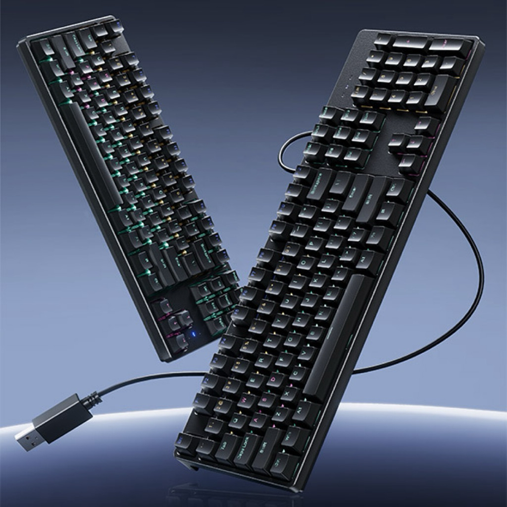 Jual GAMEN TITAN 8 Mechanical Keyboard – 87 Key / 104 Key – Red Switch ...