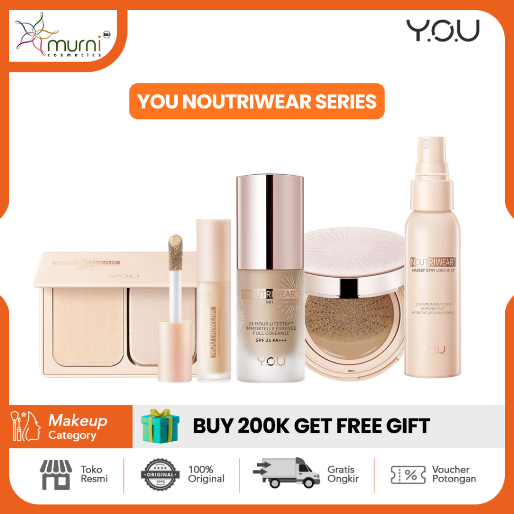 Jual YOU NOUTRIWEAR SERIES | Airy Fit Loose Powder | Silky Pressed ...