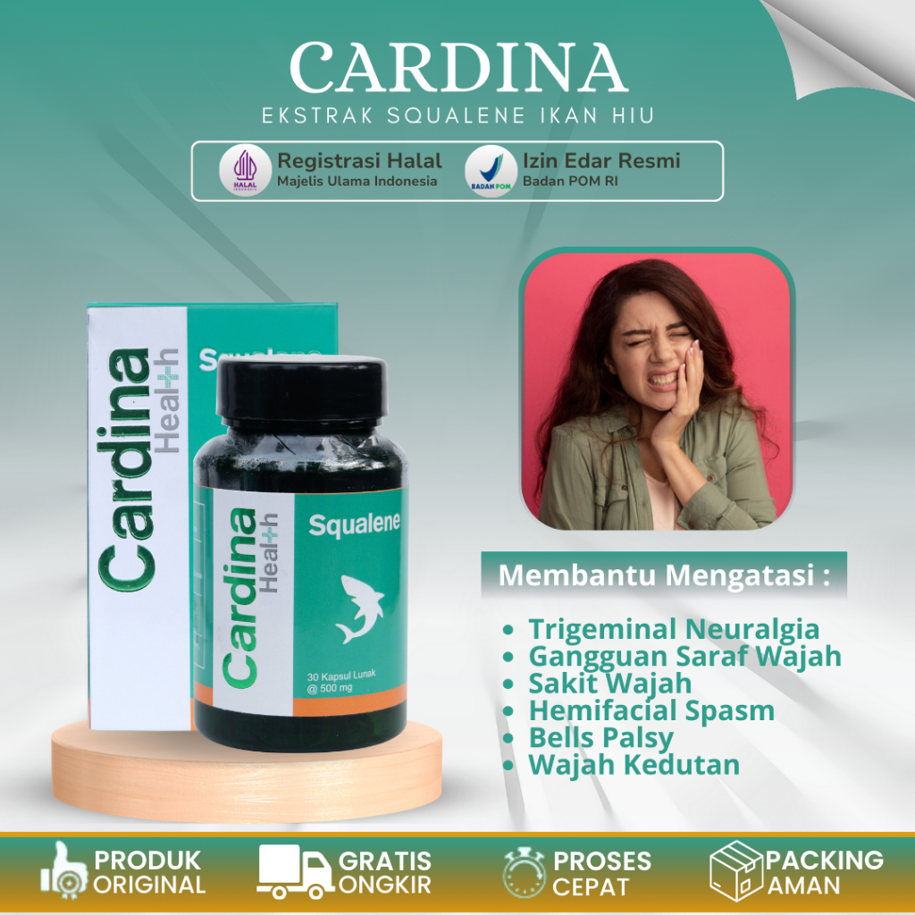 Jual Obat Trigeminal Neuralgia Gangguan Saraf Wajah Mata Pipi Dagu ...