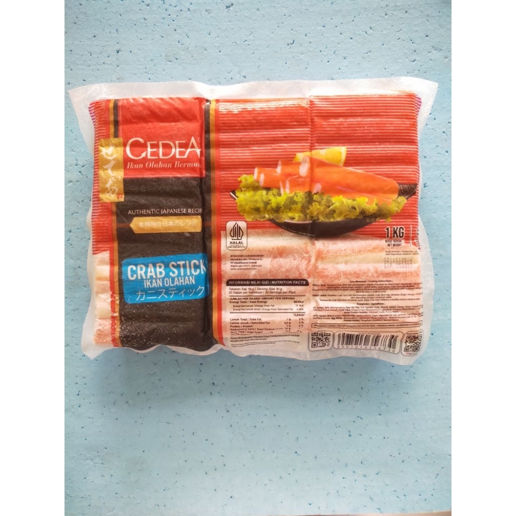 Jual Cedea Crab Stick 1Kg / Olahan Ikan Stick 1Kg | Shopee Indonesia