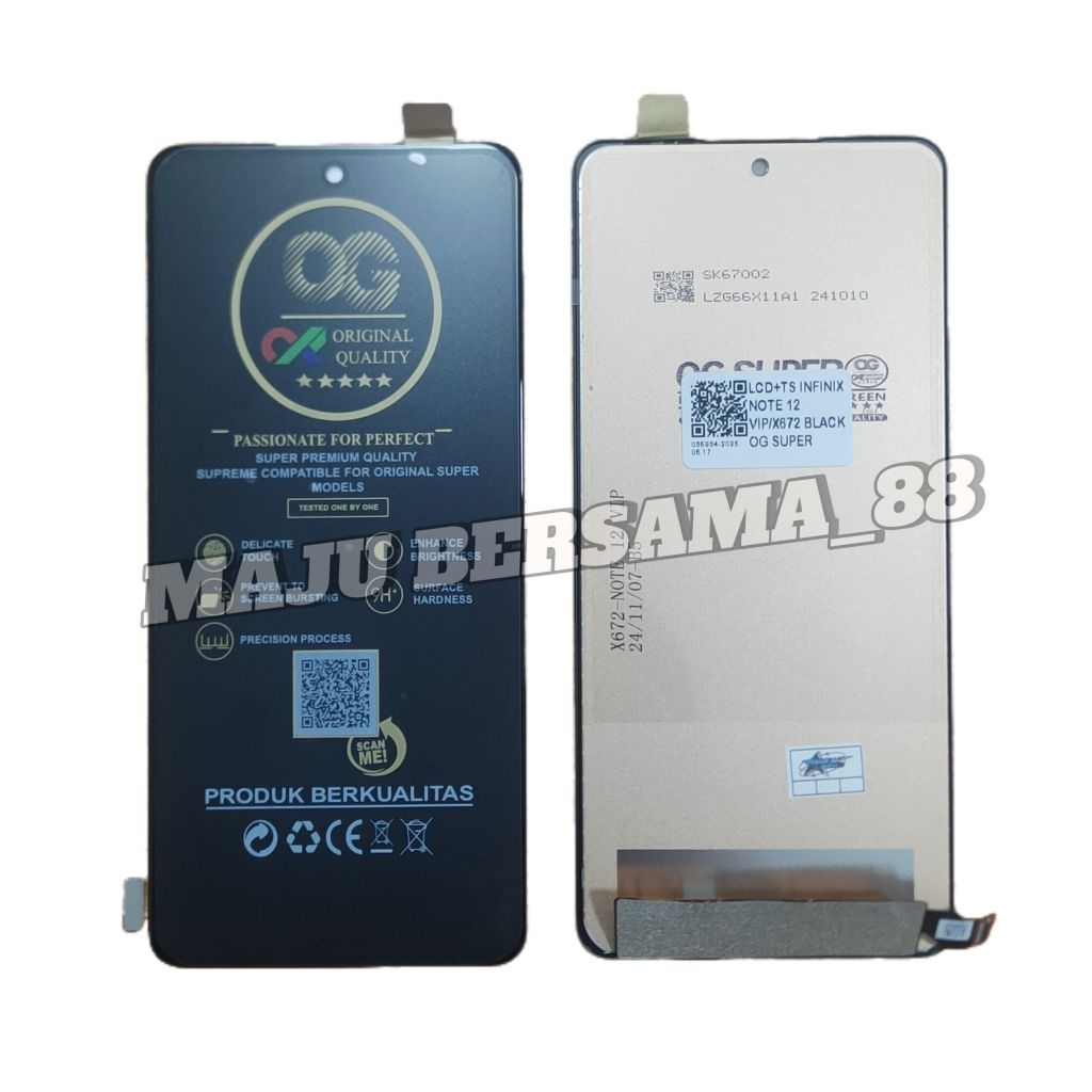 Jual LCD TOUCHSCREEN INFINIX X672/NOTE 12 VIP ORG INCELL | Shopee Indonesia