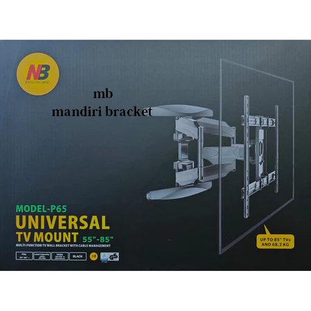 Jual New North Bayou P65 Size 55" - 85" Bracket TV LED LCD Tilt Swivel ...