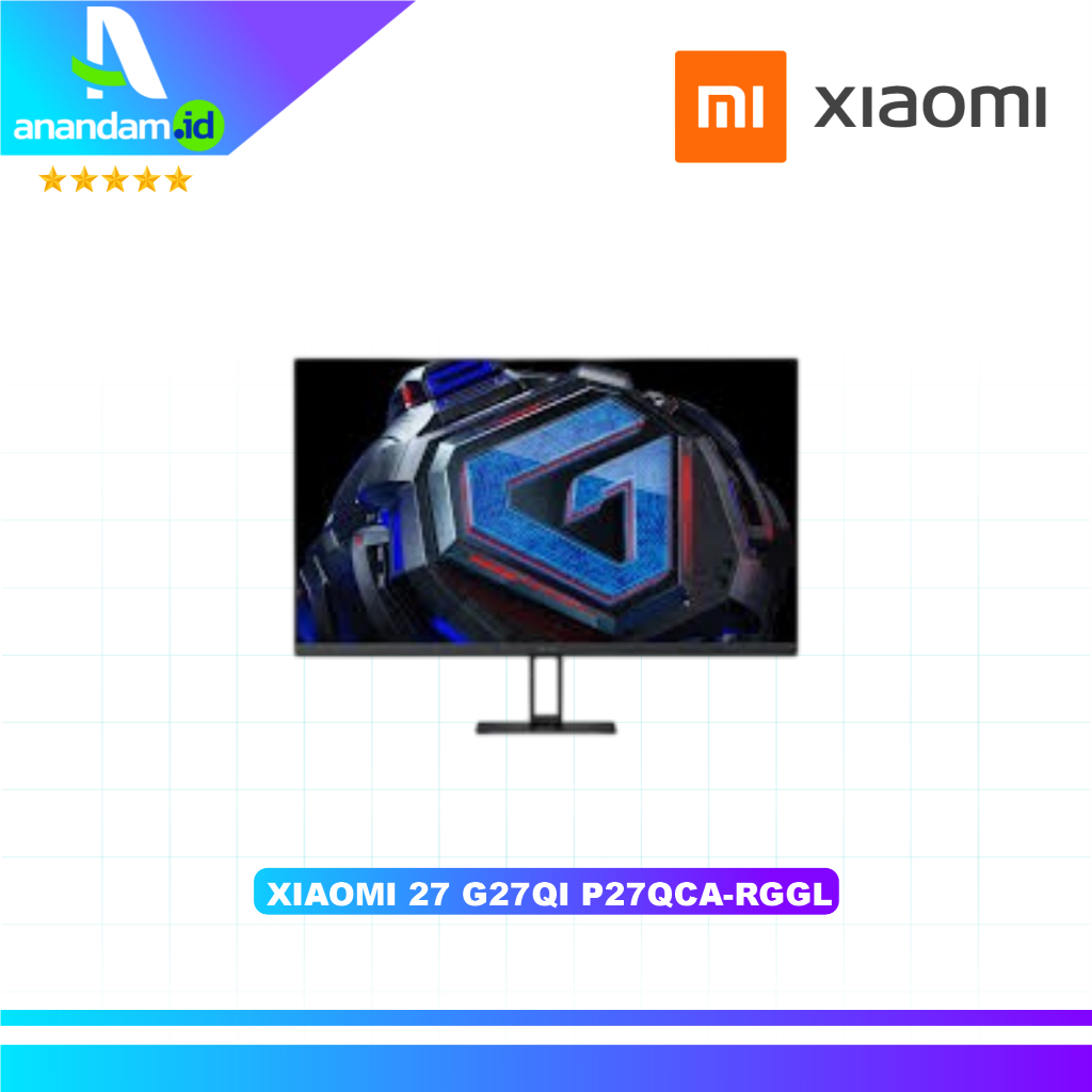 Jual Xiaomi Mi Monitor 27" G27Qi 2K Fast-IPS 180Hz HDMI Gaming Garansi ...