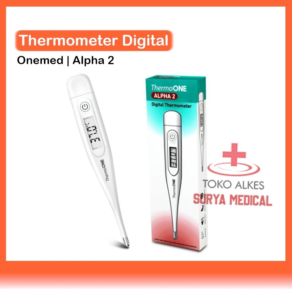 Jual Termometer Digital OneMed | Thermometer Suhu Tubuh ThermoOne ...