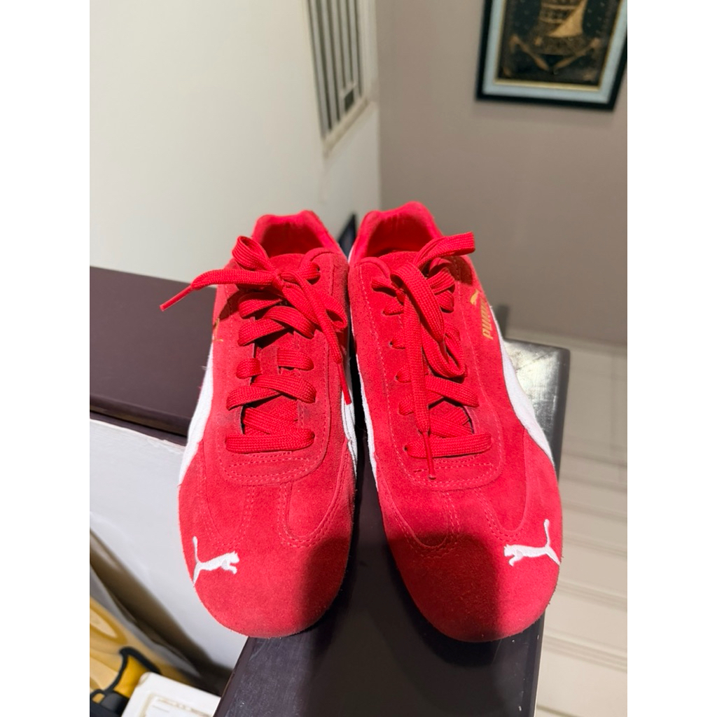 Jual Puma Speedcat Merah OG Unisex Sneakers | Shopee Indonesia