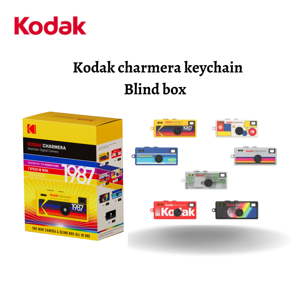 Jual Kodak Charmera Keychain & Sbox Mini Camera bundle - kamera mini ...