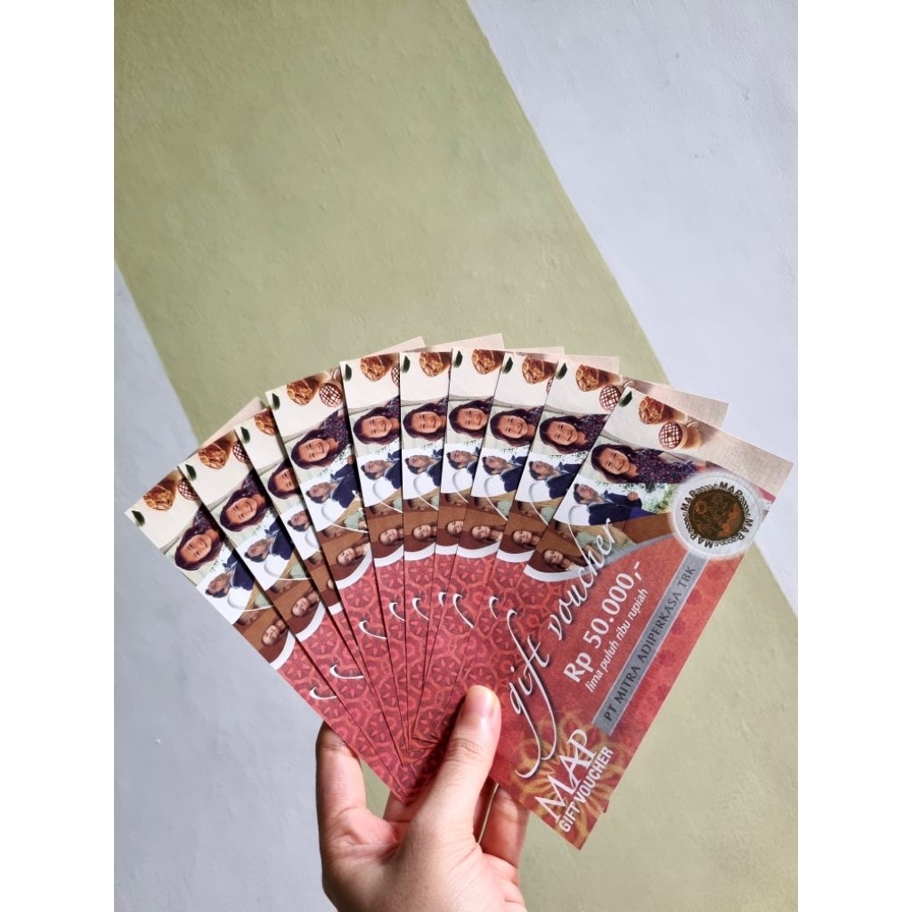 Jual Voucher MAP pecahan 50k | Shopee Indonesia