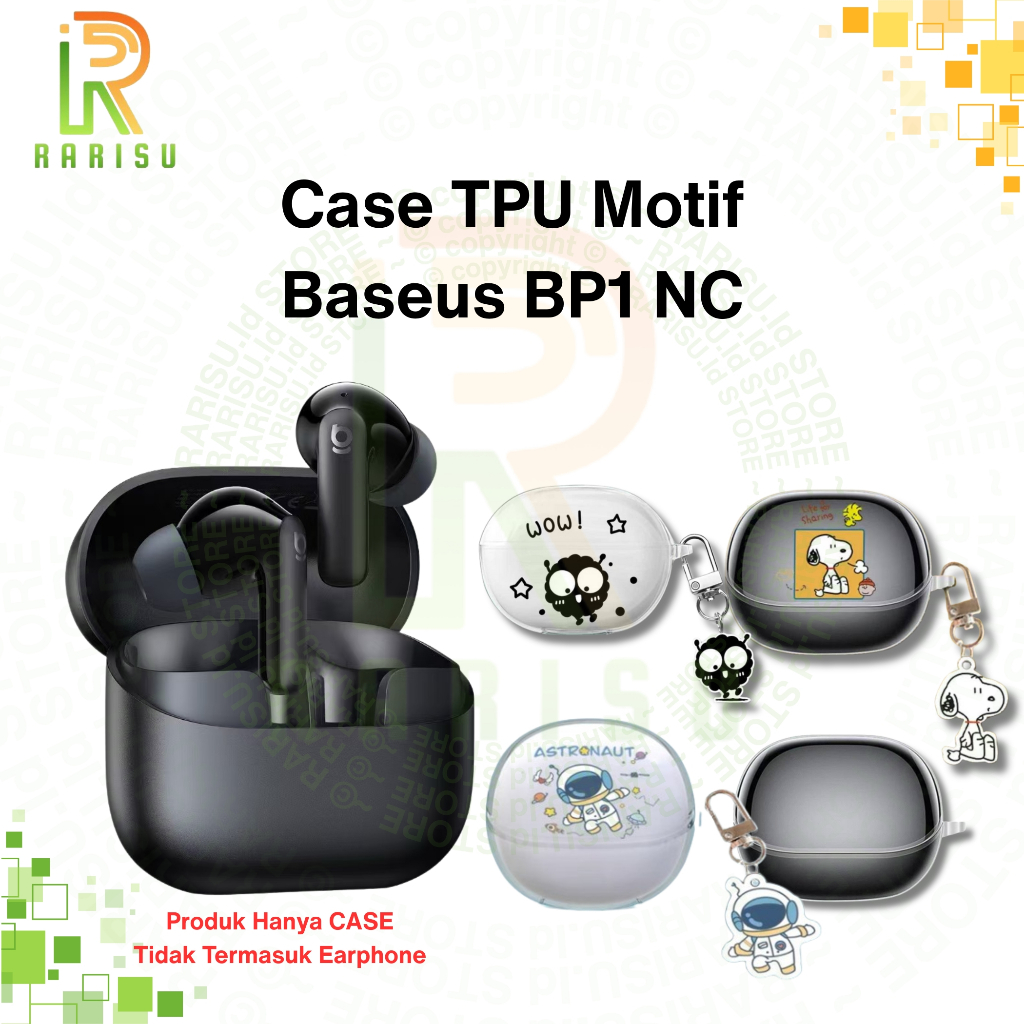 Jual Case Baseus BP1 NC TPU Motif Casing Cover Silicone Protective Tws ...