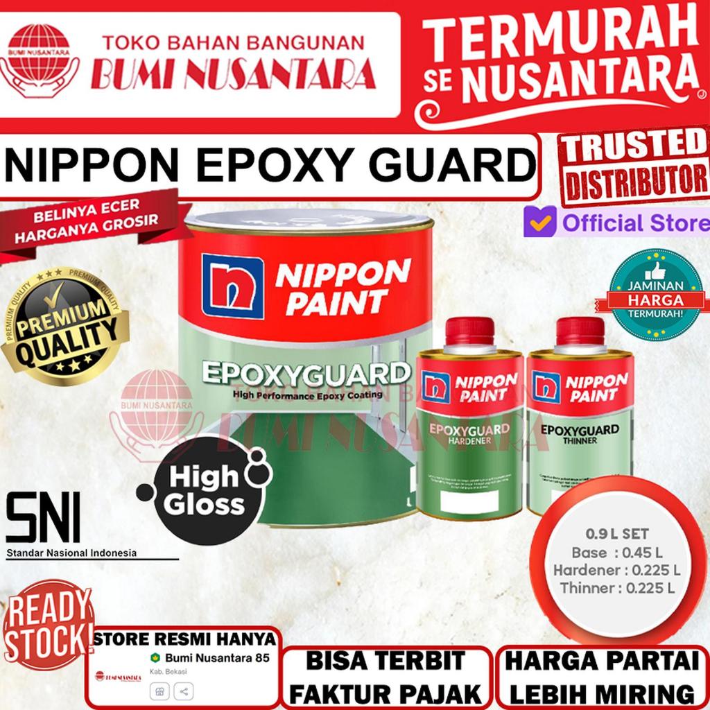 Jual Nippon Paint Epoxy Guard 1 Ltr Semua Warna Cat Lantai Floor Kamar ...