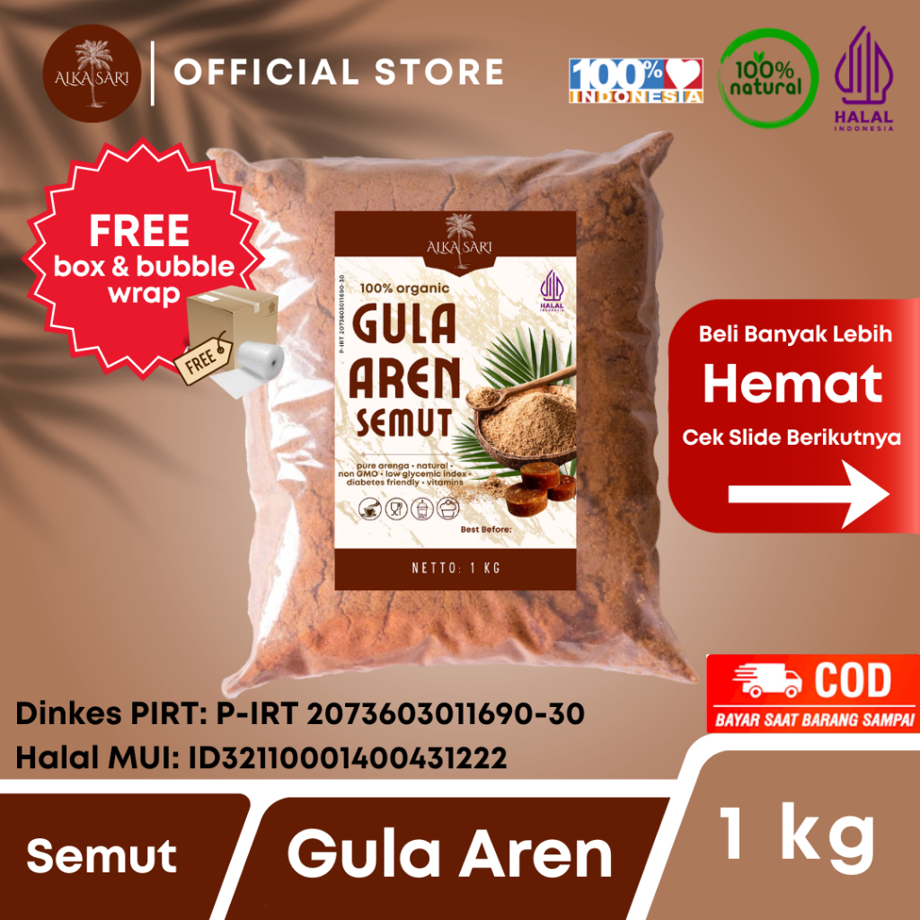 Jual gula aren bubuk Terlengkap & Harga Terbaru Mei 2026 | Shopee Indonesia