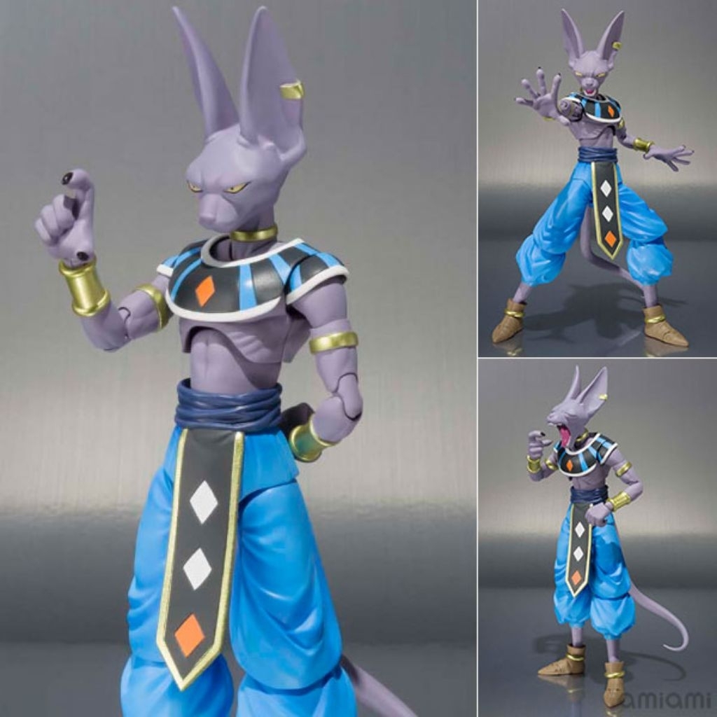 Jual 100% Original | S.H.Figuarts Beerus Dragon Ball Super Original ...