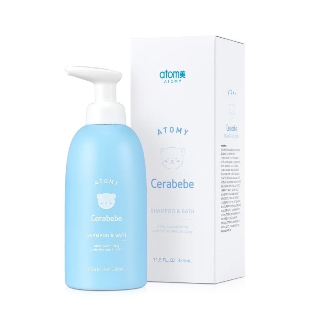 Jual ATOMY CERABEBE SHAMPOO & BATH 350ml | Shopee Indonesia