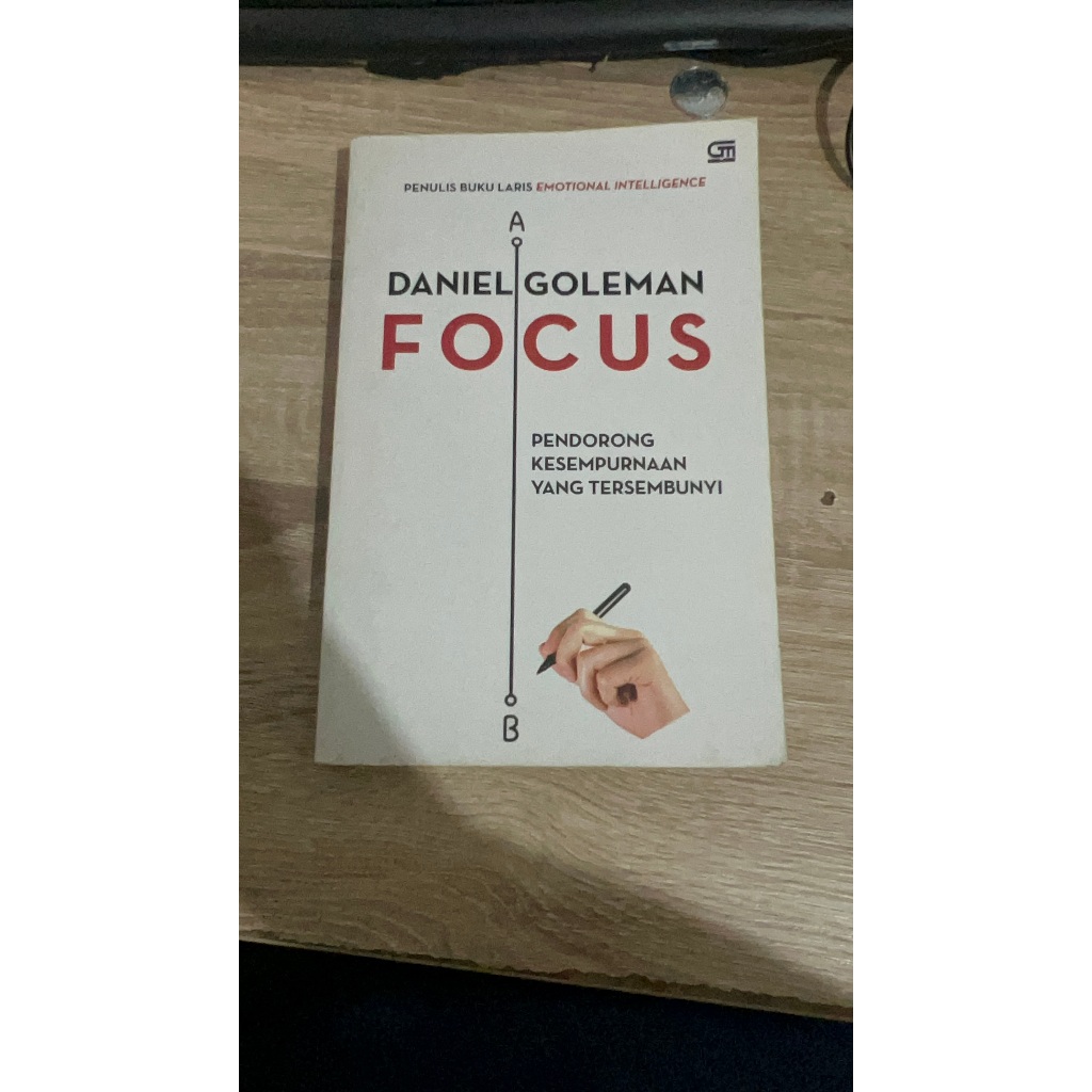 Jual Buku FOCUS Daniel Goleman ORIGINAL used kolpri MURAH | Shopee ...