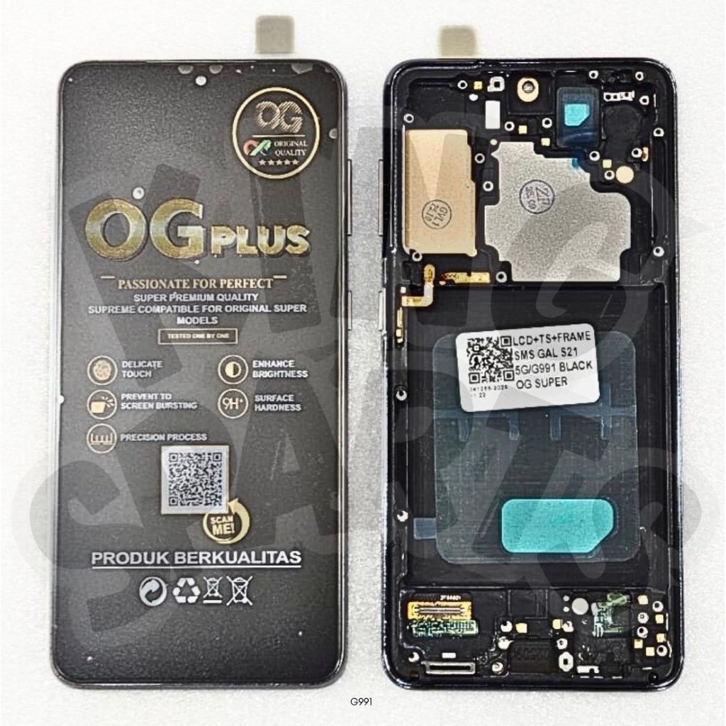 Jual LCD TOUCHSCREEN SAMSUNG GALAXY S21 5G G991 INCELL OG SUPER PLUS ...