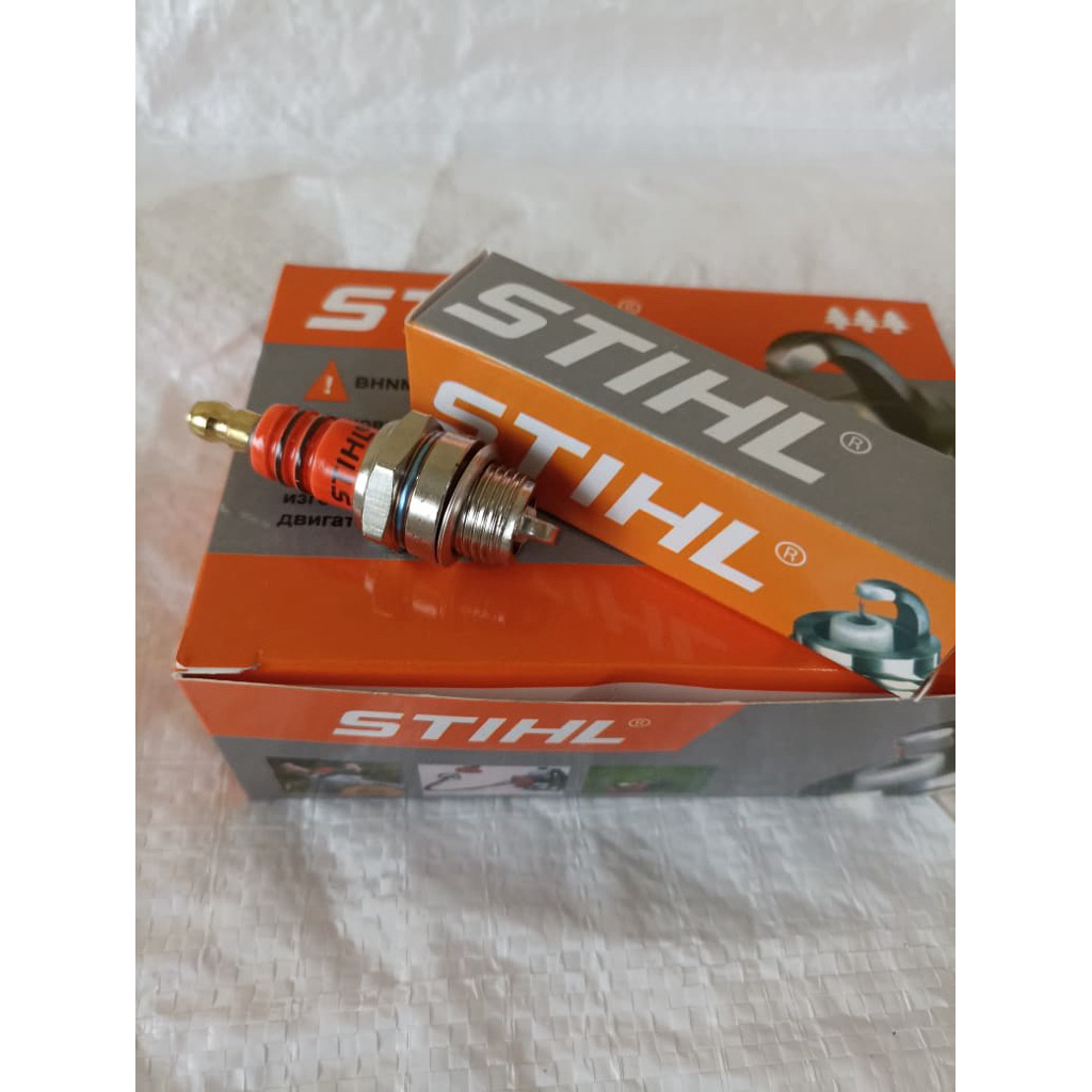 Jual Busi STIHL Orange / Busi Iridium Mesin Rumput Dan Chainsaw STIHL ...