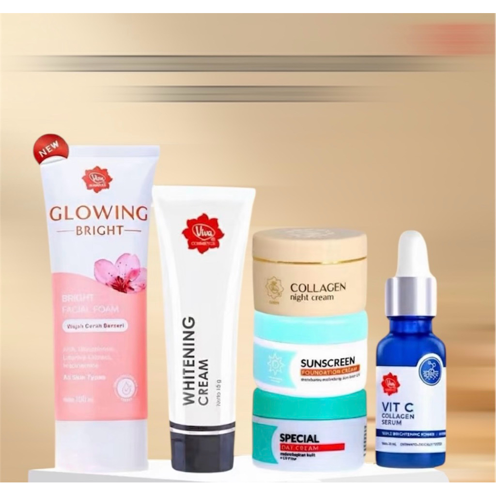 Jual NEW Viva BRIGHT Facial Foam with NIACINAMIDE, AHA, BHA ...