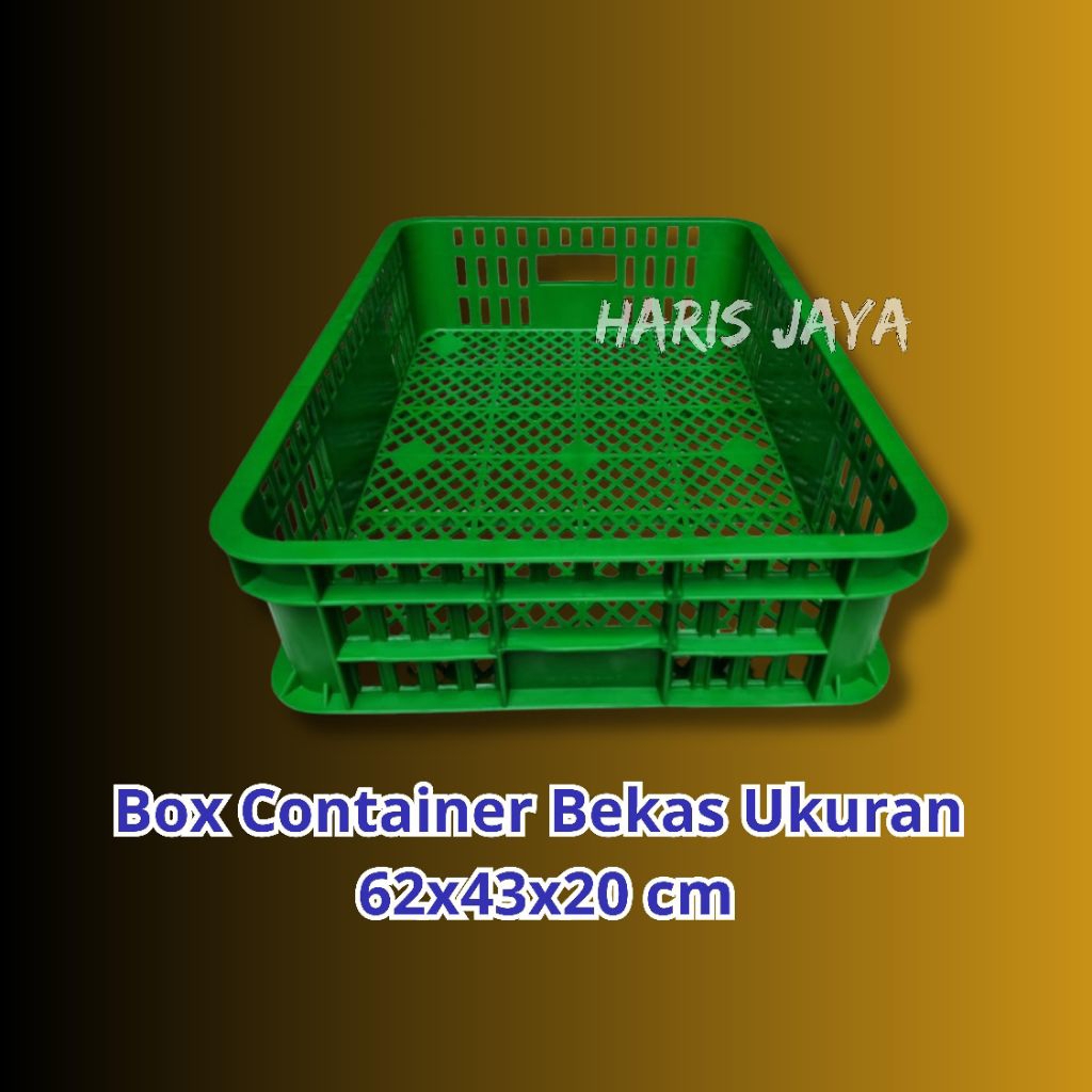 Jual box container bekas ukuran 62x43x20 cm | Shopee Indonesia