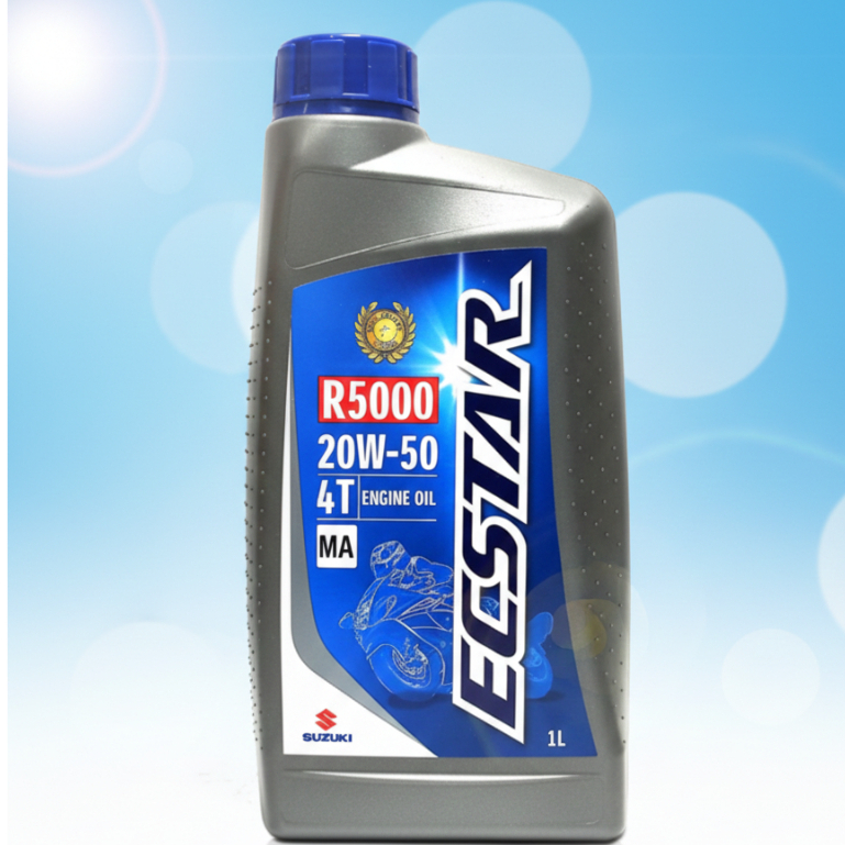 Jual Motor Oil Suzuki Ecstar R5000 20W-50 4T Engine Oil Ukuran 1 Liter ...