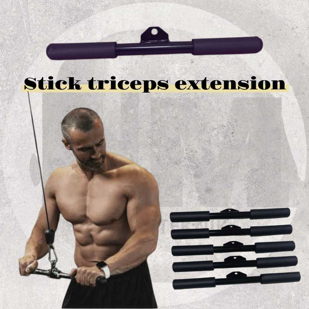 Jual STICK TRICEPS EXTENSION STICK PENDEK ALAT FITNESS TRICEPS PIPA ...