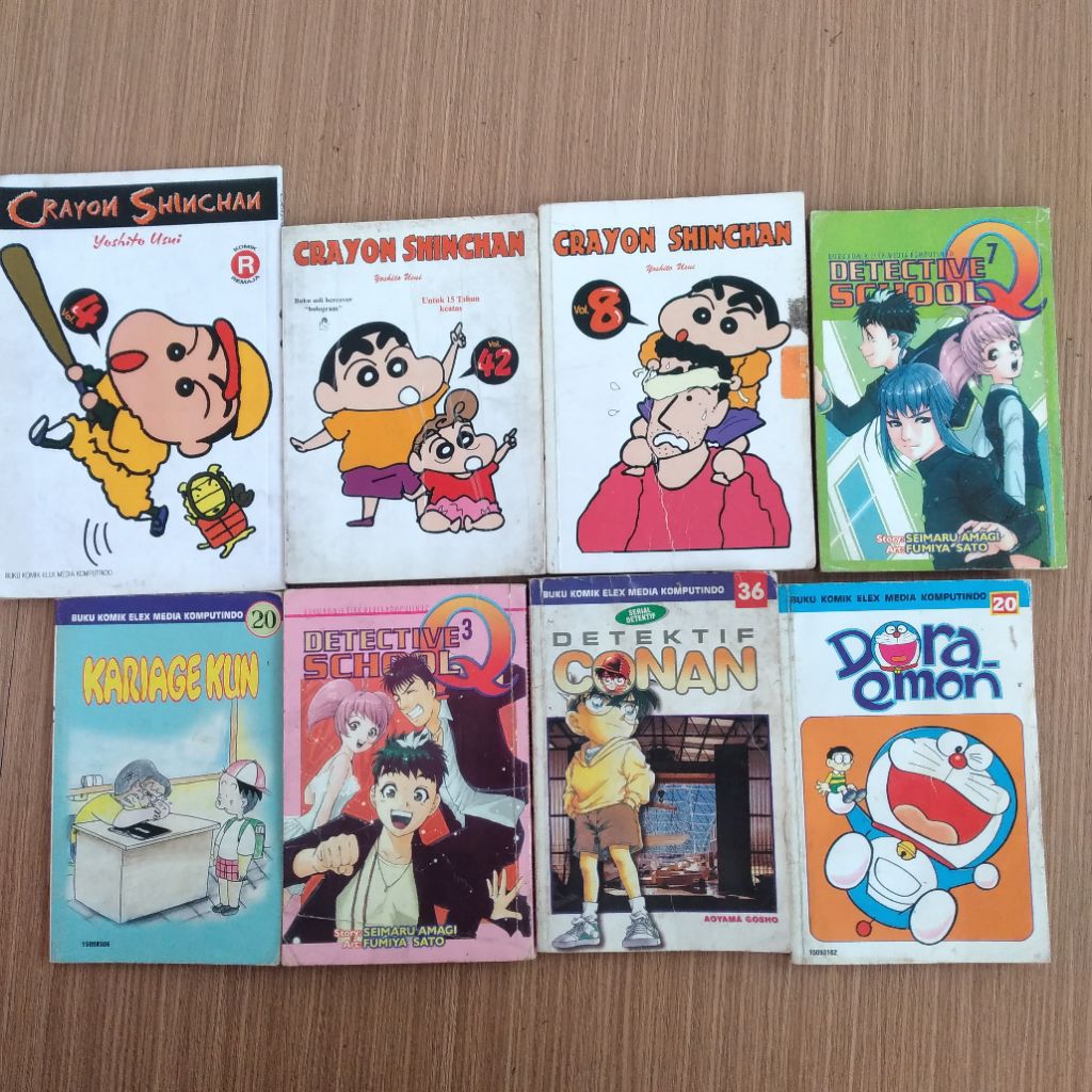 Jual Komik doraemon detective school detektif conan crayon shinchan ...