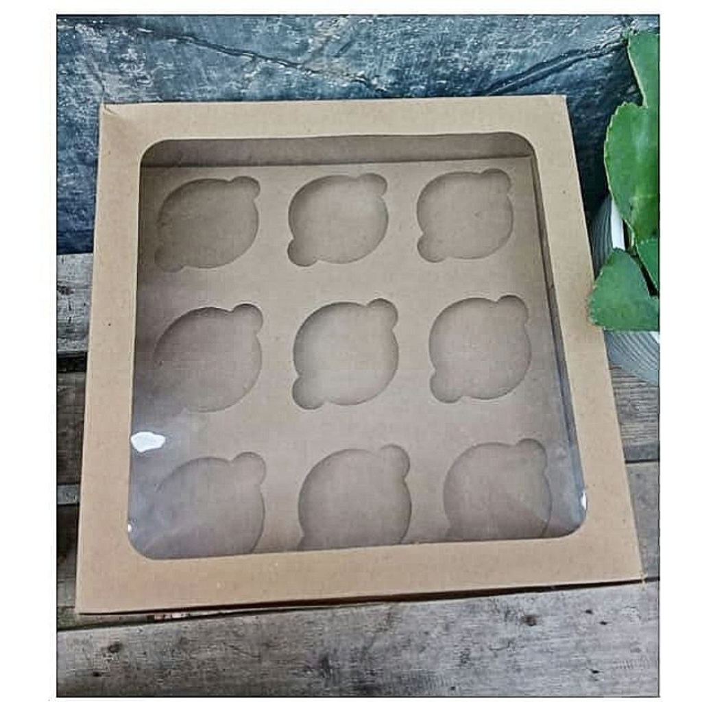 Jual Kardus Cup Cake 9lubang | Shopee Indonesia