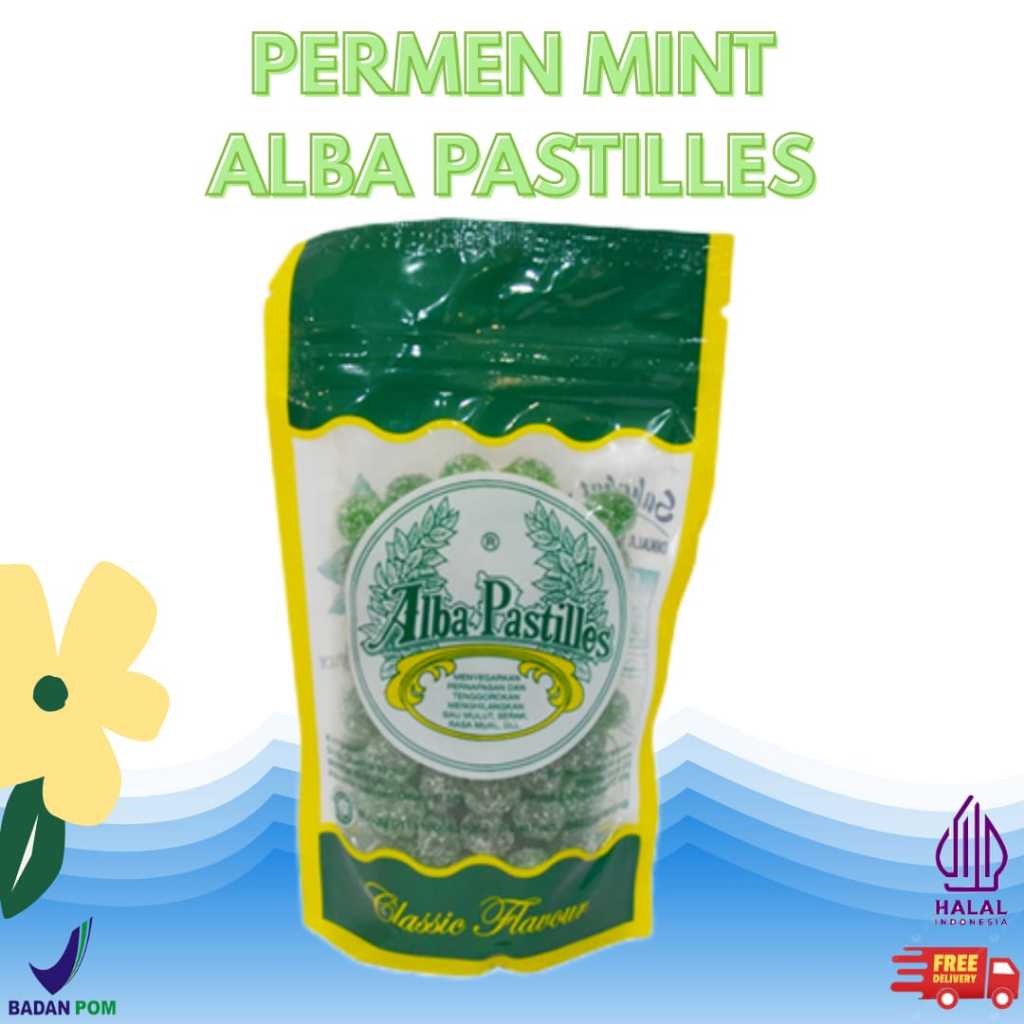 Jual Alba Pastilles Original Permen Mint Legendaris 100g | Shopee Indonesia