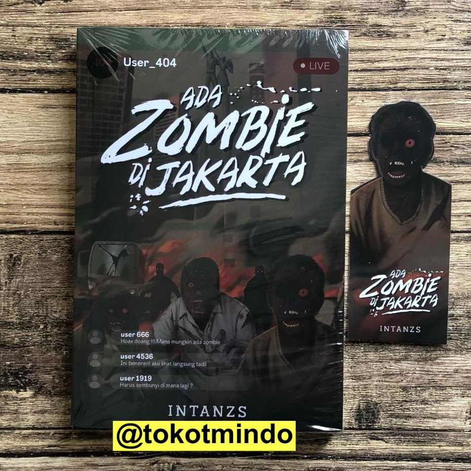 Jual Novel ADA ZOMBIE DI JAKARTA - IntanZS - Akad | Shopee Indonesia