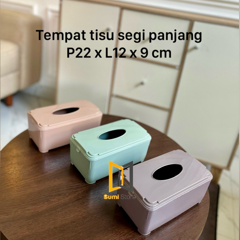Jual [6pcs] Kotak Tisu Korea Estetik Tempat Tisu Wajah Kotak Tissue ...