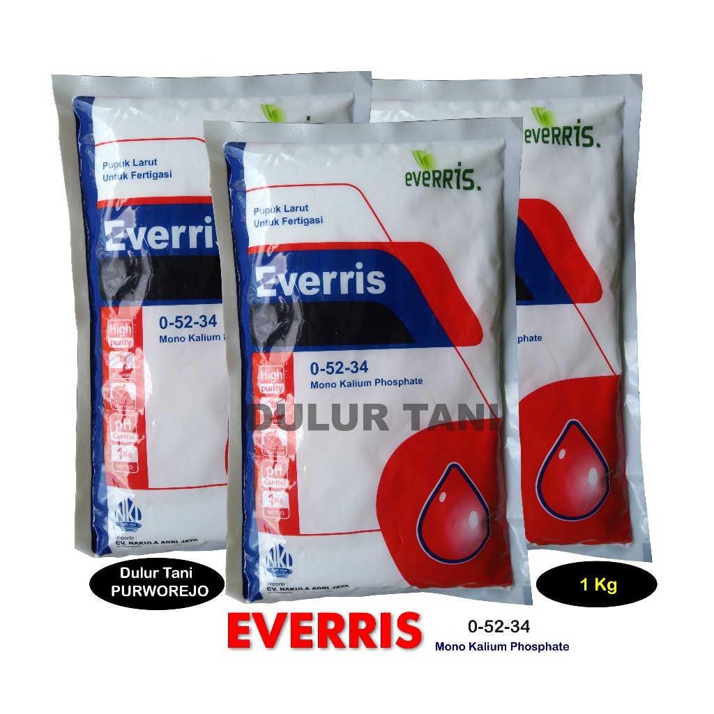 Jual Pupuk Mono Kalium Phosphate EVERRIS 1 Kg | Shopee Indonesia