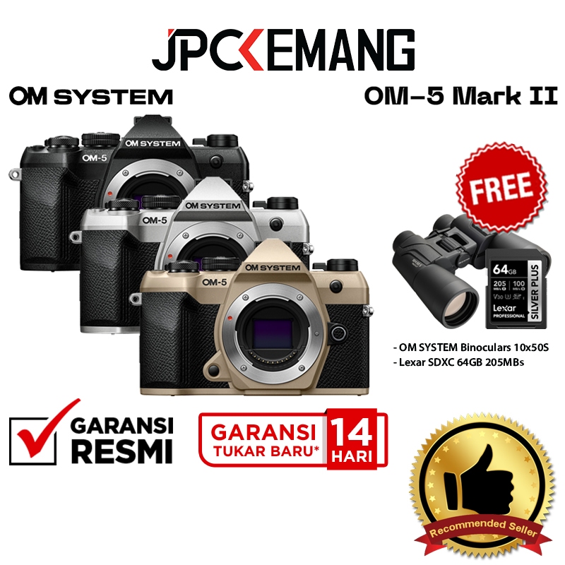 Jual OM System OM-5 Mark II Body Only Mirrorless Camera Olympus OM ...