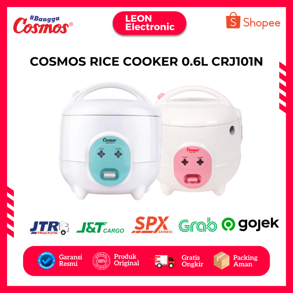 Jual COSMOS RICE COOKER / MAGIC COM CRJ 101N (0,6 LITER) | Shopee Indonesia