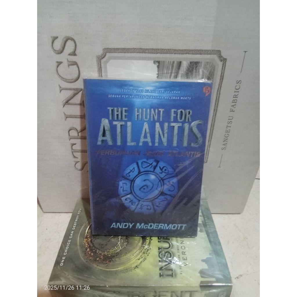 Jual ORIGINAL BUKU THE HUNT FOR ATLANTIS PERBURUAN JEJAK ATLANTIS ...