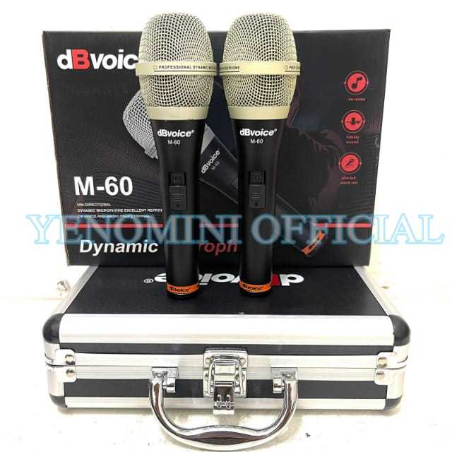 Jual Mic Kabel DbVoice M 60 Original Professional Dynamic Microphone ...