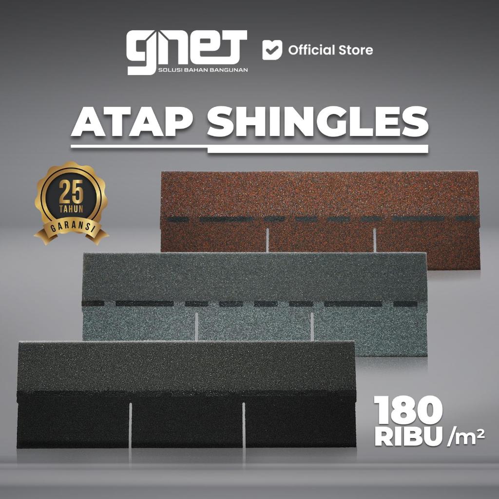 Jual GNET Atap Shingles - Genteng Atap Bitumen Asphalt Premium | Shopee ...