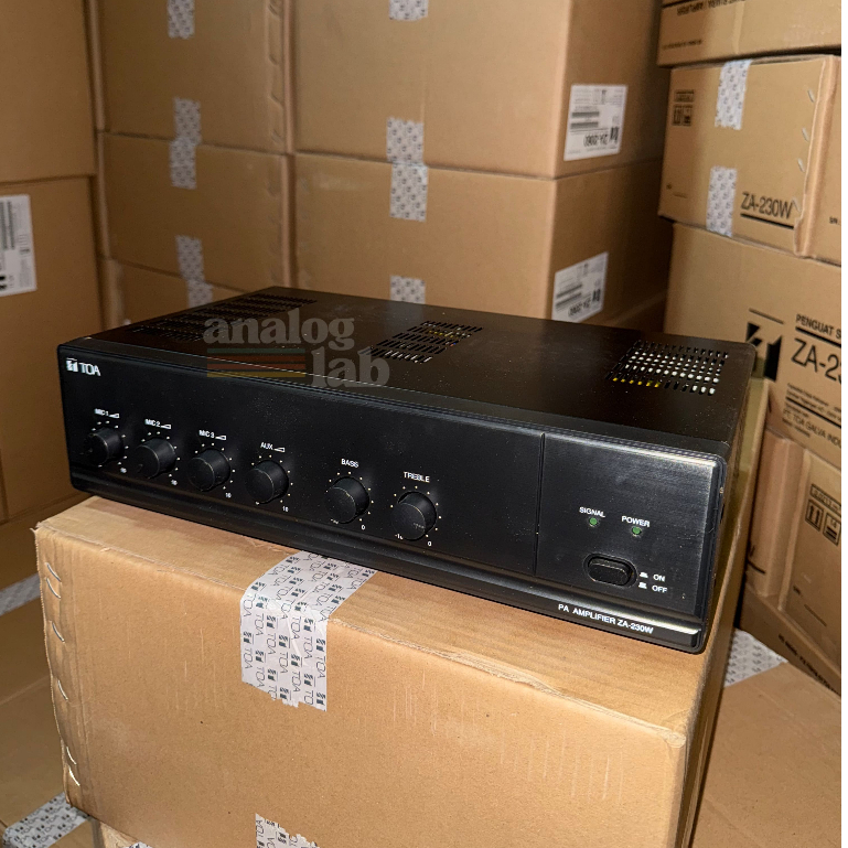 Jual TOA ZA-230W Amplifier PA Power Amplifier Ampli Microphone Mic ...