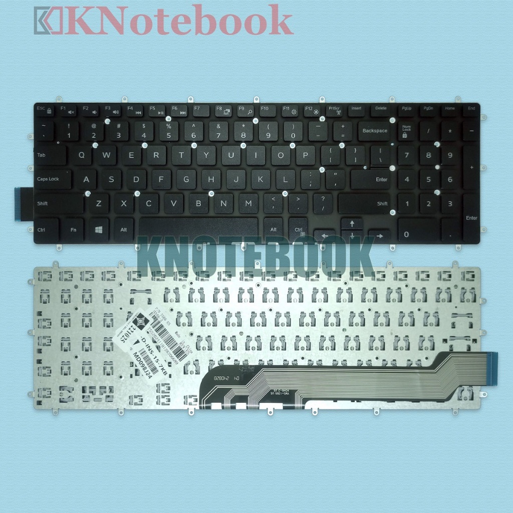 Jual Keyboard Dell Inspiron 15 5565 5567 5570 5575 5770 5775 7566 7567 ...
