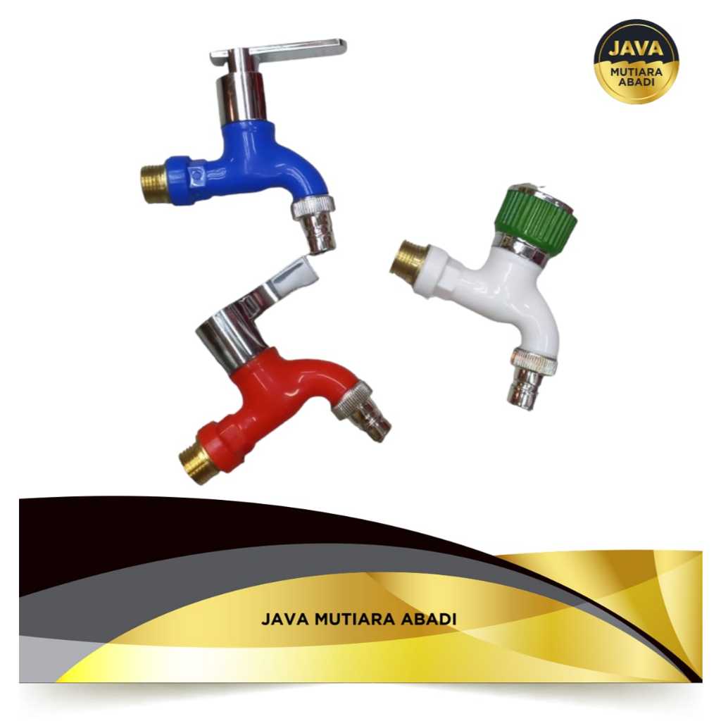 Jual Kran Tembok Drat Kuningan 1/2" Inch | Shopee Indonesia
