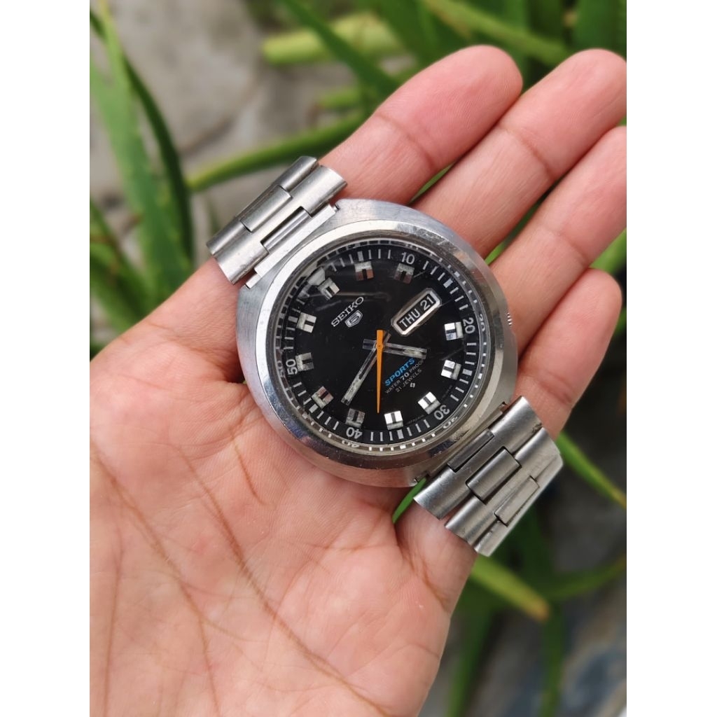 Jual Seiko 5 Sports 6119-7160 Ufo aka Sushi roll | Shopee Indonesia