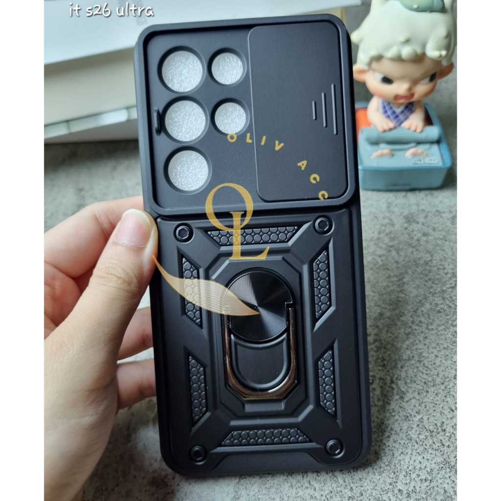 Jual case tecno Itel s26 ultra transformer black armor hard case hitam ...