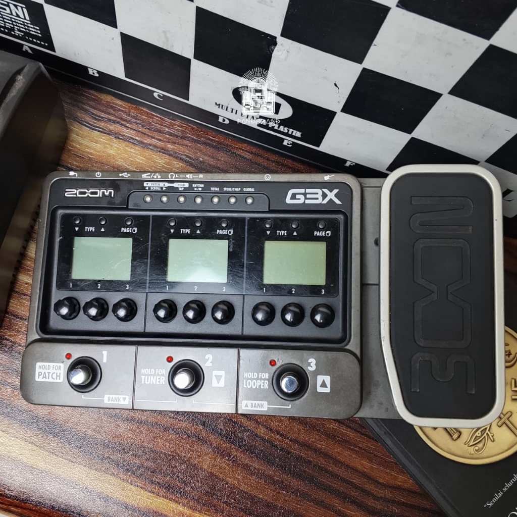 Jual Zoom G3X Multi Effect Guitar Pedal | Shopee Indonesia
