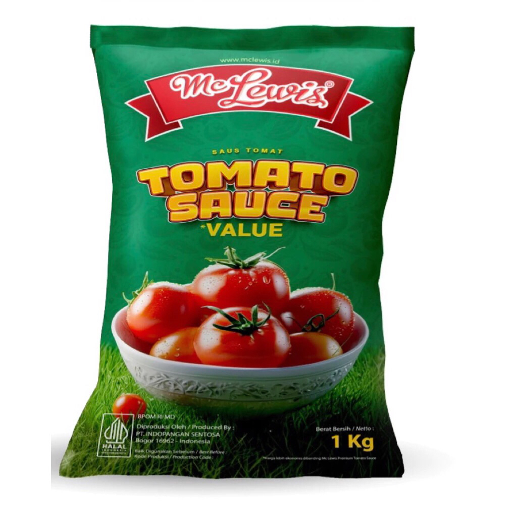Jual saus tomat 1kg mc lewis mclewis delmonte del monte | Shopee Indonesia