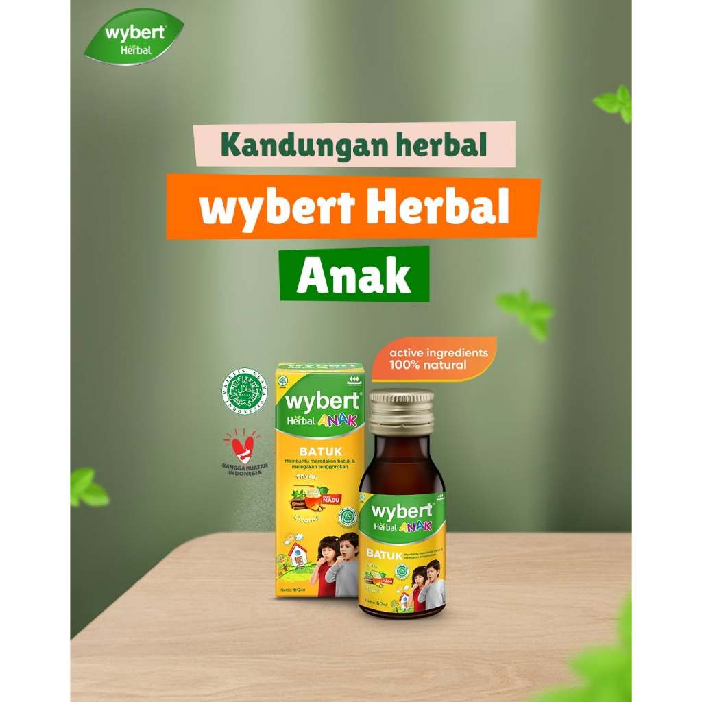 Jual Wybert Obat Batuk Anak 60ml (100% ORIGINAL) | Shopee Indonesia