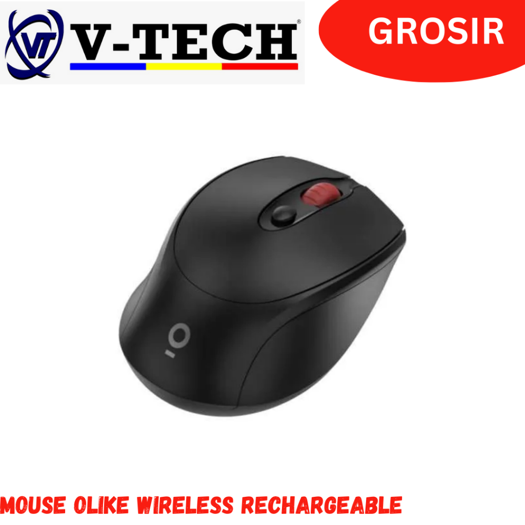 Jual MOUSE OLIKE WIRELESS RECHARGEABLE M4 BLACK | Shopee Indonesia